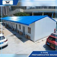 China T Type Prefabricated Modular House Portable Mobile Building for Worker Housing Construction Camp Prefab Cabin Home Low Cost Fast Installation for sale