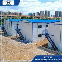 China K Type Prefabricated Modular House Portable Mobile Building for Temporary Worker Housing Construction Camp Low Cost Fast Installation for sale