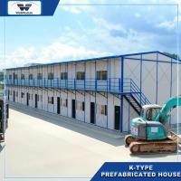 China K Type Prefabricated Modular House Portable Mobile Building for Temporary Worker Housing Construction Camp Low Cost Fast Installation for sale