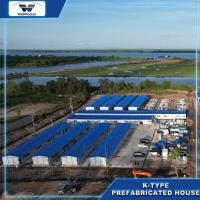 China K Type Prefabricated Modular House Portable Mobile Building for Temporary Worker Housing Construction Camp Low Cost Fast Installation for sale