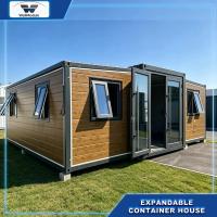 China Expandable Container House Prefabricated Modular Container for Resort Commercial Space Portable Folding Design Flexible Solution for sale