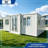 China Expandable Container House Prefabricated Modular Container for Resort Commercial Space Portable Folding Design Flexible Solution for sale