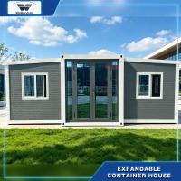China Expandable Container House Prefabricated Modular Container for Resort Commercial Space Portable Folding Design Flexible Solution for sale