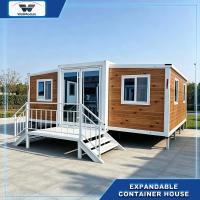 China Expandable Container House Folding Portable Mobile Container for Temporary Living Accommodation Modern Modular Space Quick Installation for sale