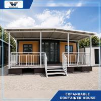 China Expandable Container House Folding Portable Mobile Container for Temporary Living Accommodation Modern Modular Space Quick Installation for sale