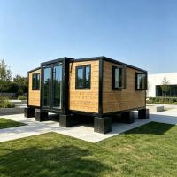 China Luxury Expandable Container House with Double Wing Design for sale