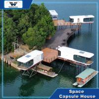 China Stylish Prefabricated Resort Cabin: Luxury Space Capsule House Experience for sale