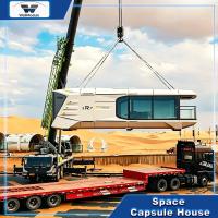 China Prefabricated House for Trendy Space Capsule Resort Getaways for sale