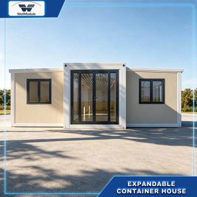 China Expandable Container House Portable Modular Building for Temporary Accommodation for sale