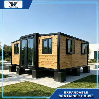China Expandable container house providing and scalable accommodation options for workforce housing emergency shelters and site offices for sale
