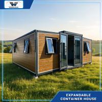 China Expandable container house designed for rapid setup and dismantling ideal for disaster relief and temporary housing for sale