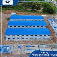 China Customized K Type Modular House with EPS Sandwich Panel for Fast Deployment, Worker Camp, Remote Area Housing and Project Facilities for sale