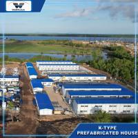 China Customized K Type Modular House with EPS Sandwich Panel for Fast Deployment, Worker Camp, Remote Area Housing and Project Facilities for sale