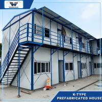 China Portable K Type Prefab Building with Steel Structure System for Construction Site Office, Labor Camp and Temporary Accommodation for sale