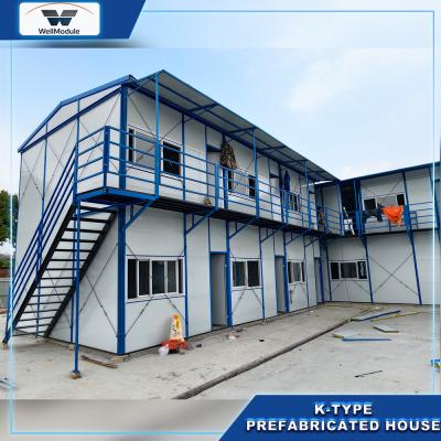 China Modern K Type Temporary Building Solution for Construction Camp, Mining Area, Oilfield Project and Remote Workforce Accommodation for sale