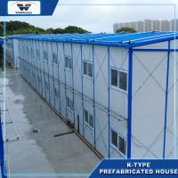 China K Type Prefab House Manufacturer Offering Customized Modular Buildings for Commercial Space, Site Office and Residential Applications for sale