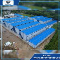 China K Type Prefab House Manufacturer Offering Customized Modular Buildings for Commercial Space, Site Office and Residential Applications for sale