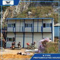 China Eco Friendly K Type Prefabricated Modular House with Energy Saving Panels for Temporary Housing and Commercial Applications for sale