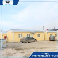 China Durable T Type Temporary Prefabricated House with Light Steel Frame for Worker Dormitory, Office and Emergency Accommodation for sale