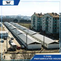 China T Type Prefabricated Modular House with Quick Assembly Design for Worker Accommodation, Dormitory and Project Support Facilities for sale