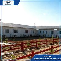 China T Type Prefabricated Modular House with Quick Assembly Design for Worker Accommodation, Dormitory and Project Support Facilities for sale