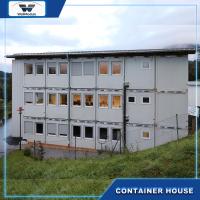 China Prefabricated Container House with Steel Structure for Construction Camp, Worker Accommodation, Site Office and Temporary Housing Solutions for sale