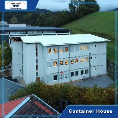 China Prefabricated Container House with Steel Structure for Construction Camp, Worker Accommodation, Site Office and Temporary Housing Solutions for sale