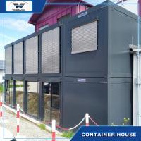 China Portable Container House with Sandwich Panel and Steel Frame for Worker Dormitory, Office, Camp and Emergency Housing Applications for sale