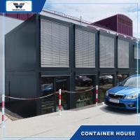 China Portable Container House with Sandwich Panel and Steel Frame for Worker Dormitory, Office, Camp and Emergency Housing Applications for sale