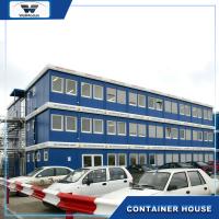 China Portable Container House with Sandwich Panel and Steel Frame for Worker Dormitory, Office, Camp and Emergency Housing Applications for sale