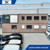 China High Quality Modular Container House with Fast Installation Design for Temporary Office, Living Space and Commercial Facilities for sale