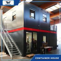 China High Quality Modular Container House with Fast Installation Design for Temporary Office, Living Space and Commercial Facilities for sale