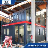 China Affordable Portable Container Building for Worker Accommodation, Temporary Office, Security Room and Project Facilities for sale