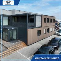 China Affordable Portable Container Building for Worker Accommodation, Temporary Office, Security Room and Project Facilities for sale