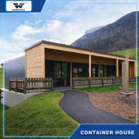 China Prefabricated Container Office House with Modern Interior Design for Corporate and Industrial Business Applications for sale