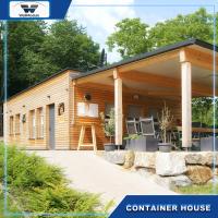 China Prefabricated Container Office House with Modern Interior Design for Corporate and Industrial Business Applications for sale