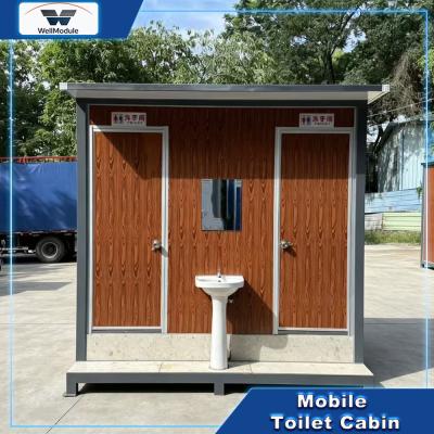 China Portable Toilet Cabin with Durable Structure for Construction Sites, Events, Public Areas and Temporary Sanitation Solutions for sale
