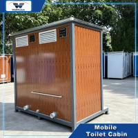 China Portable Toilet Cabin with Durable Structure for Construction Sites, Events, Public Areas and Temporary Sanitation Solutions for sale