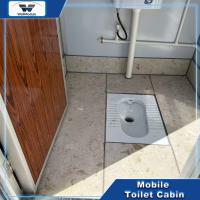 China Portable Toilet Cabin with Durable Structure for Construction Sites, Events, Public Areas and Temporary Sanitation Solutions for sale