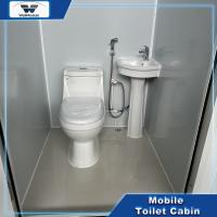 China Customized Prefabricated Toilet Unit with Modern Design for Construction Projects, Parks, Schools and Commercial Areas for sale