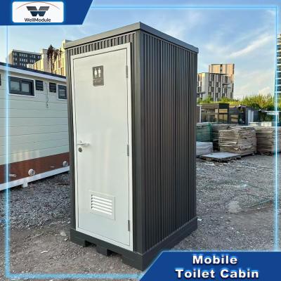 China Portable toilet cabin quick setup and performance ideal for construction sites outdoor events and temporary sanitation requirements for sale