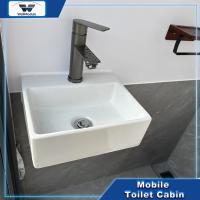 China Portable toilet cabin quick setup and performance ideal for construction sites outdoor events and temporary sanitation requirements for sale