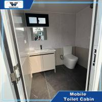 China Affordable Portable Toilet Cabin Designed for Quick Setup and at Outdoor Events Construction Sites and Remote Locations for sale