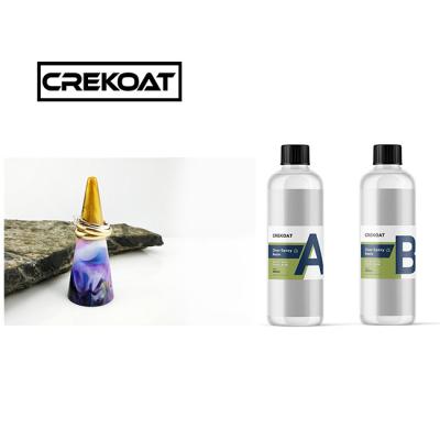 China Clarity UV Stable Clear Epoxy Resin Odorless No VOC For Casting Table for sale