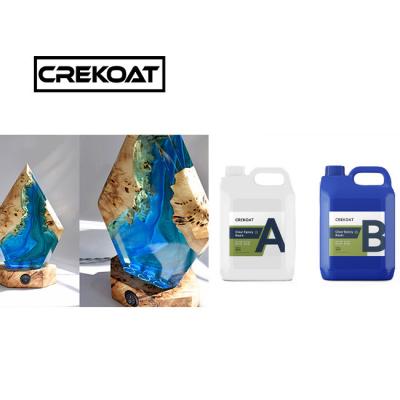 China Encapsulating Non Yellowing Deep Pour Epoxy Resin Low Viscosity For River Table for sale