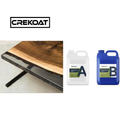 China Polycolor Low Exotherm Deep Pour Epoxy Resin Low Odor River Table High Gloss for sale