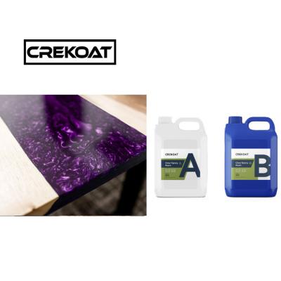 China Wood Two Part Clear Epoxy Resin Shine Stick Thick Pour Resin for sale