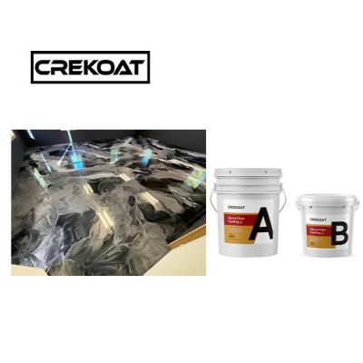 China 3mm Marble Metallic Epoxy Floor Coating No Bubbles Quick Curing for sale