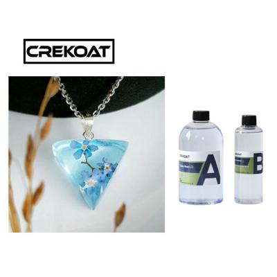 China High Gloss Self Levelling Crystal Clear Epoxy Resin For Jewelry Table Top for sale