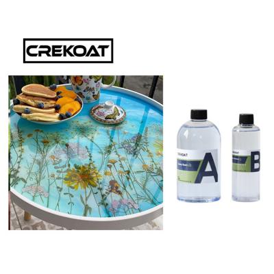 China High Gloss Ultra Clear Epoxy Resin For Artwork Creation UV Resistant for sale